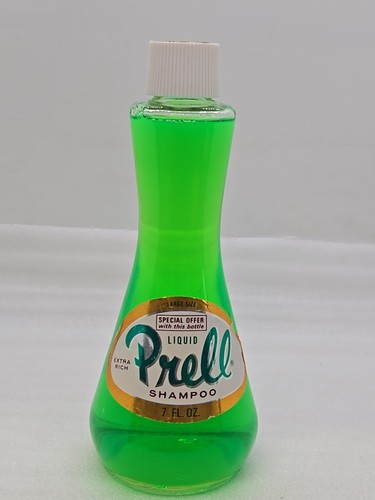 Vintage 1960's Prell Shampoo 7oz Size Glass Bottle | eBay