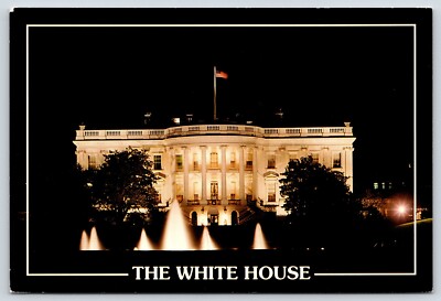 Washington DC The White House Vintage Postcard Continental | eBay