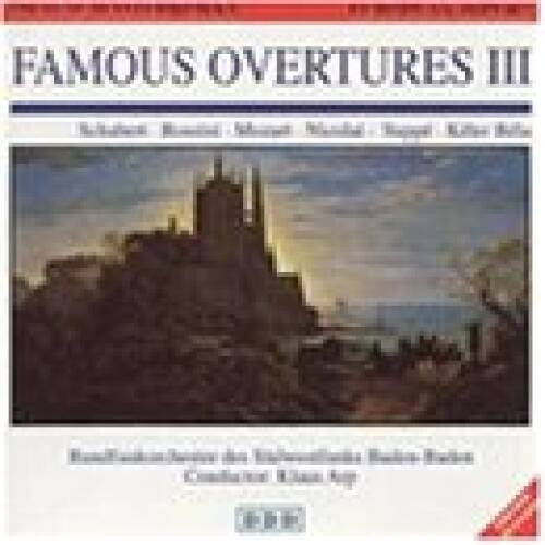 Famous Overtures III - Audio CD By Franza Schubert - VERY GOOD ...