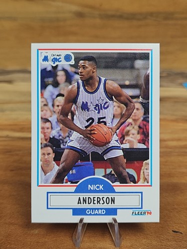 1990 Fleer Basketball #132 Nick Anderson Orlando Magic NBA Q738 | eBay
