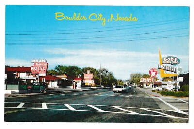 BOBS CHICKEN SHACK Mohave Motel Gateway to Dam BOULDER CITY Nevada NV ...