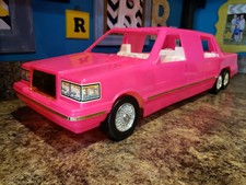 RARE Vintage Timmee Toy Fashion Girl Barbie Size Pink Stretch Limousine ...