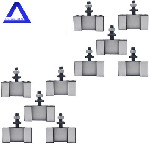 10Pack AXA #1 250-101 Quick Change Tool Post Turning & Facing Holder ...