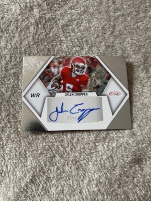 Jalen Cropper 2023 Sage Hit Silver Rookie Signatures SP RC Auto | eBay