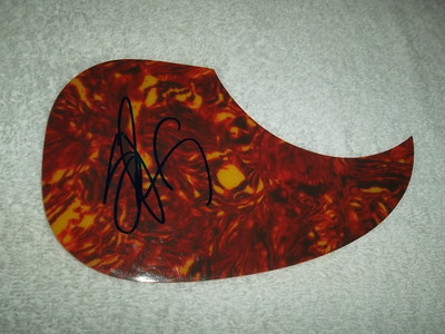 Sam Riddle Hand Signed Pickguard Country Music Guitar Las Vegas ...