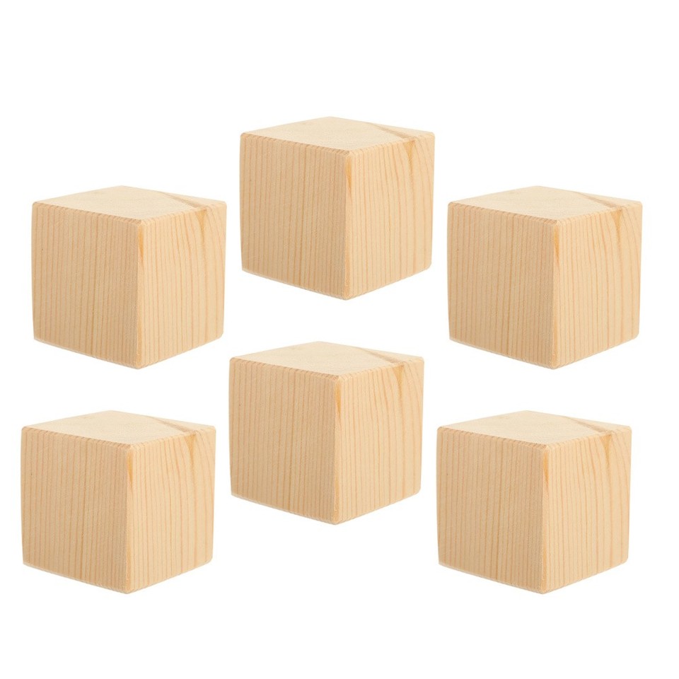 6pcs Bed Risers for Furniture Legs: Table Leg Booster Risers - Wood Bed ...
