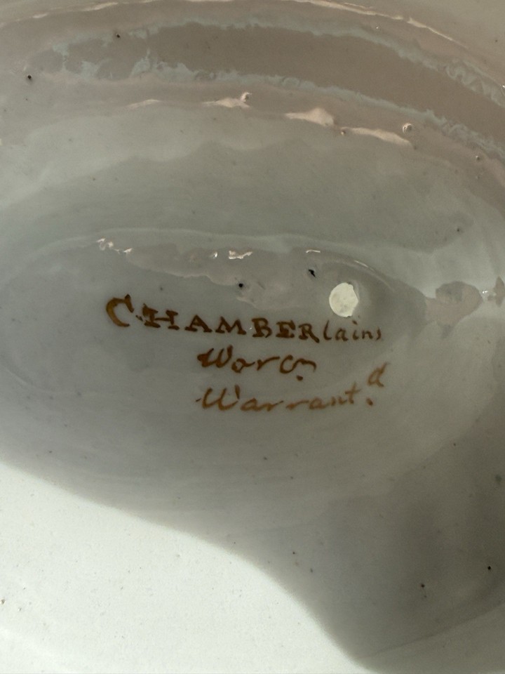 Antique Marked Chamberlain Worcester Spiral Fluted Tea Pot, C1790 | eBay