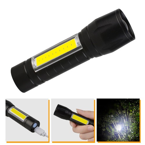Power Torch Flashlight with Cob Side Work Outdoor Lighting High ...