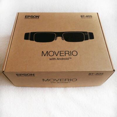 EPSON MOVERIO BT-40S Smart Glass Organic EL Panel Full HD Controller ...