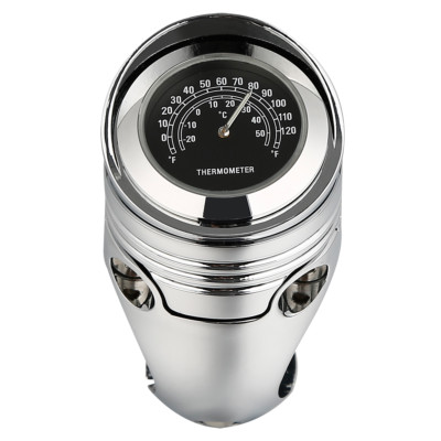1 1/4" 1.25" Motorcycle Handlebar Temp Thermometer Gauge Dial Watch ...