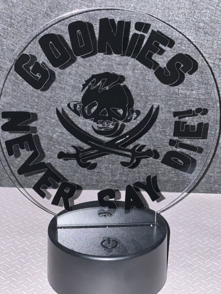 The GOONIES 3D LED Light Lamp 8 Colors W/remote (Show It Off) Night ...