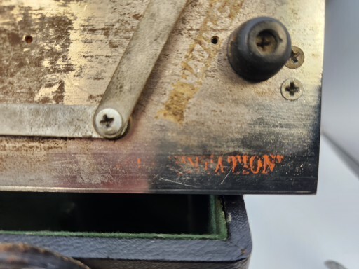 VINTAGE VIBROPLEX ORIGINAL DELUXE RED LIGHTNING ? BUG AMATEUR RADIO ...