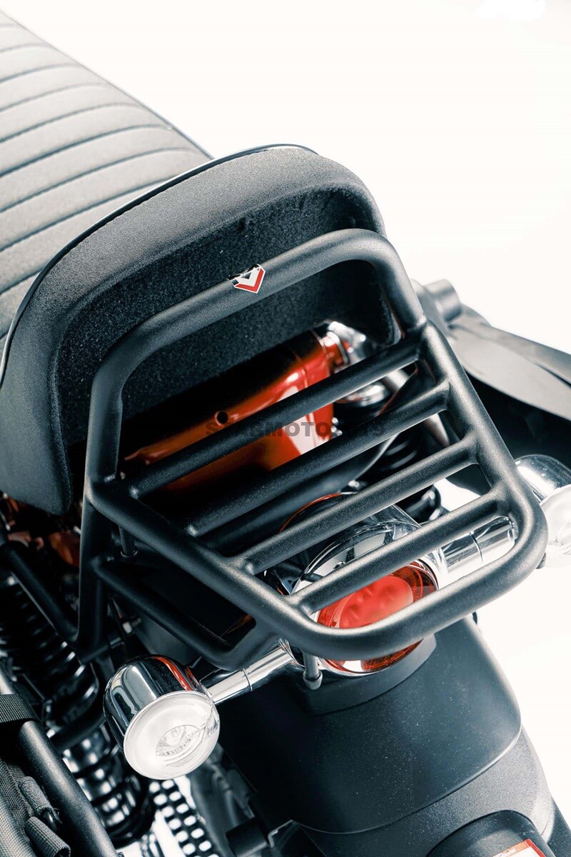 FOR HONDA DAX 125 REAR RACK LUGGAGE SUPPORT BOX BLACK 2022-2025 | eBay