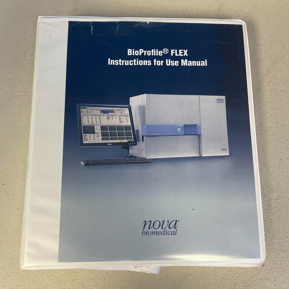Nova Biomedical BioProfile FLEX Automated Cell Culture Analyzer, Elo ...
