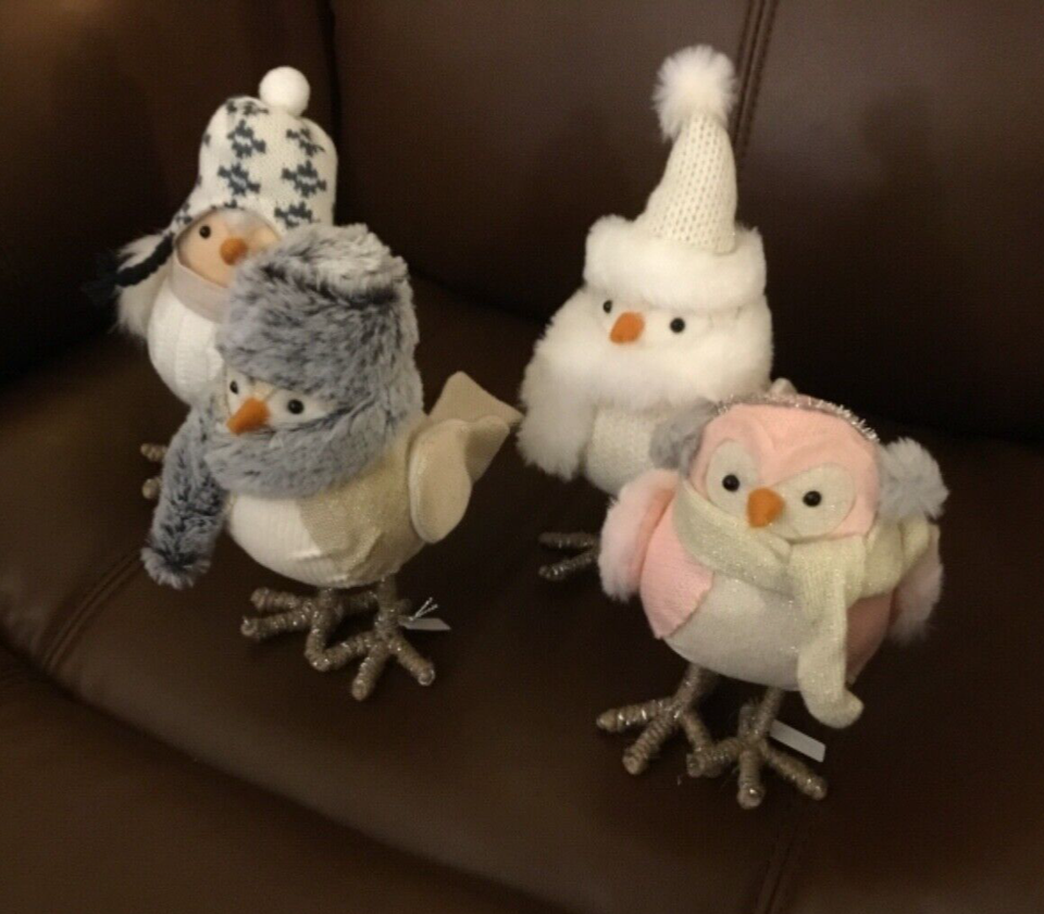 Target Wondershop 2019 Featherly Friends Set of 4 Birds NEW | eBay