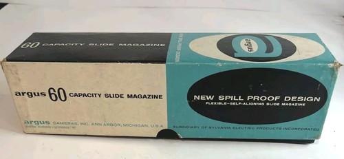 Argus 60 Capacity Slide Magazine Tray Vintage Spill Proof Design With ...