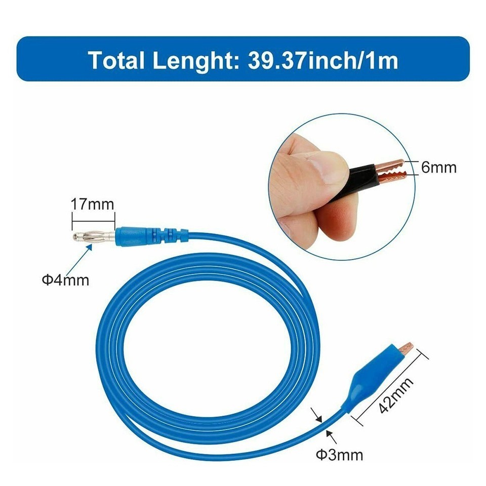 Test Leads Back Kit Leads Multimeter Probe Set Test 30pcs Clip | eBay ...