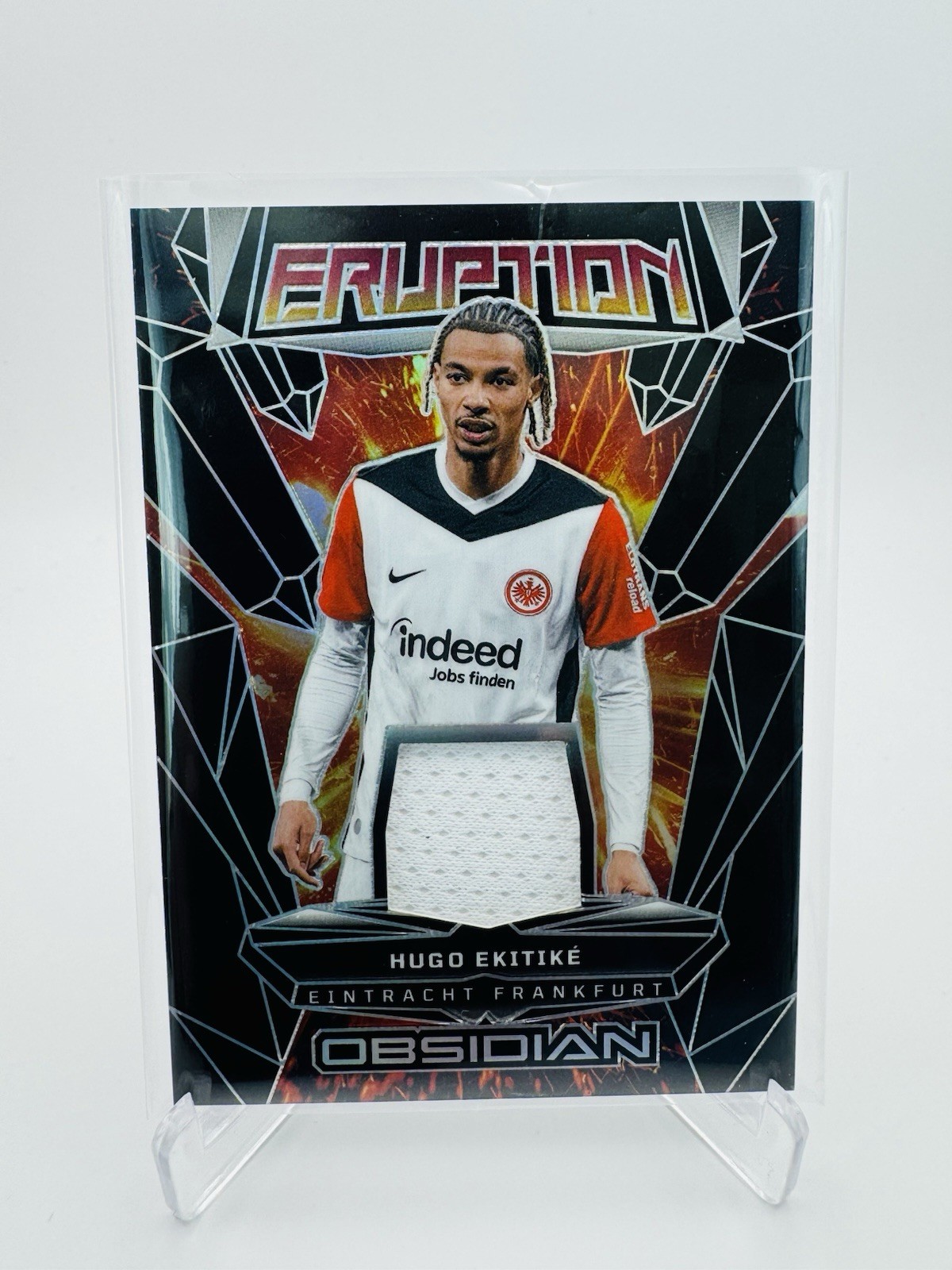 Hugo Ekitike 2024 Obsidian #2 Equinox - Electric Etch Blue /25 Price ...