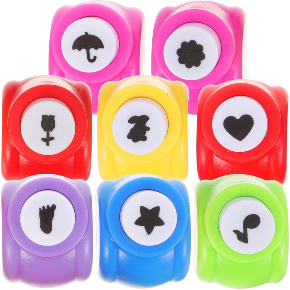 8 Pcs Kind Papierstanzer Für Scrapbooking Papierlocher Selber Machen ...