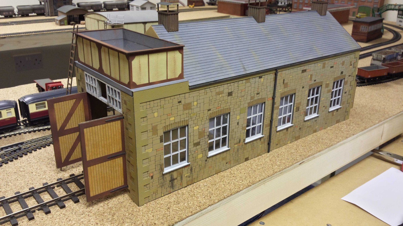 O Gauge GWR Engine Shed for Great Western Branch Lines - Options ...