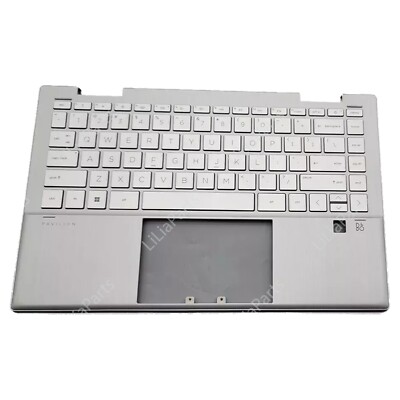 Top Case Palmrest Backlit US Keyboard For HP 14-DY 14M-DY TPN-Q171 ...