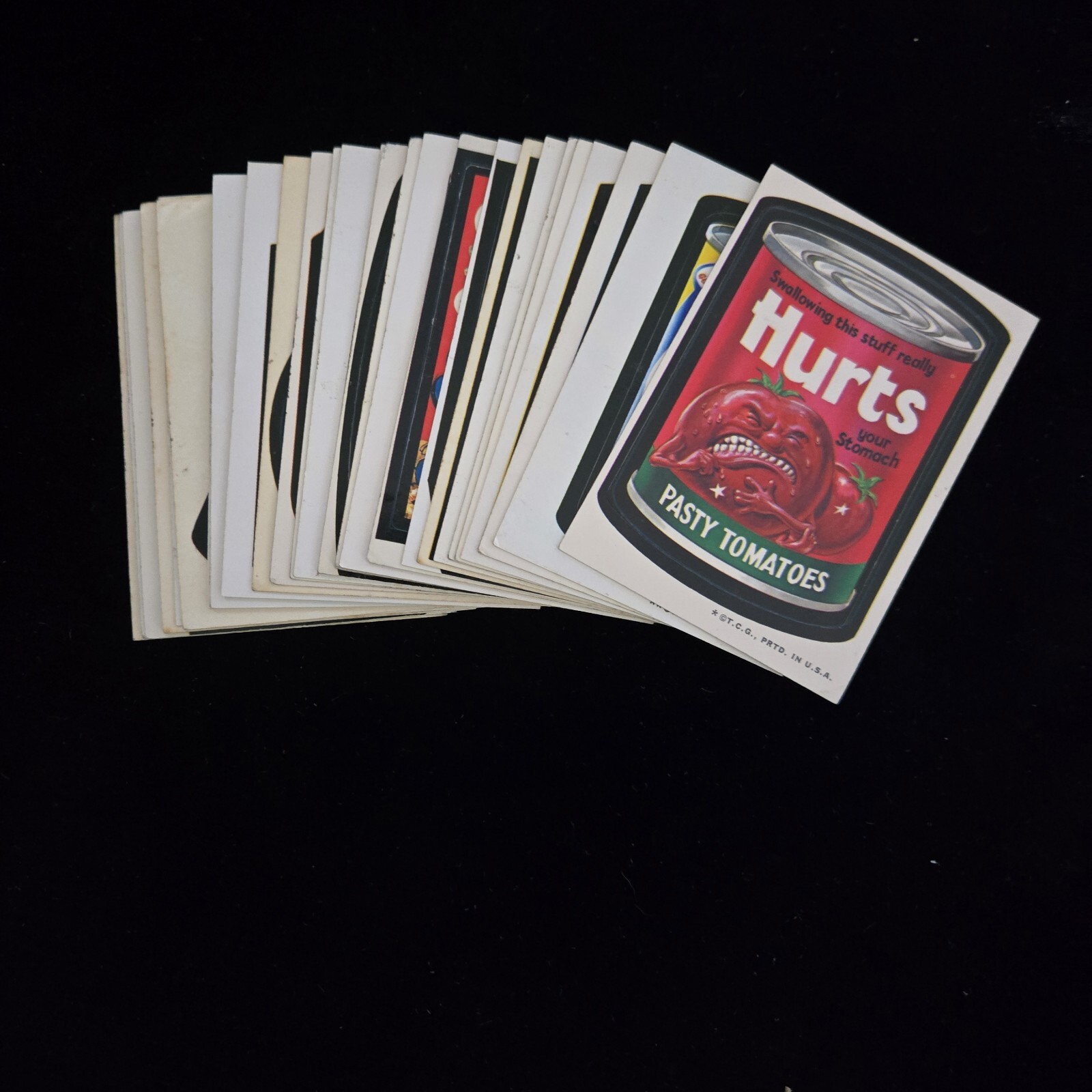 No -Run Tony 1973 Wacky Packages 2nd Series 2 Set White Back 32 ...