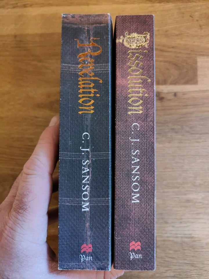 BOOK - Bundle Of X2 C. J. Sansom Historical Detective PB Dissolution ...