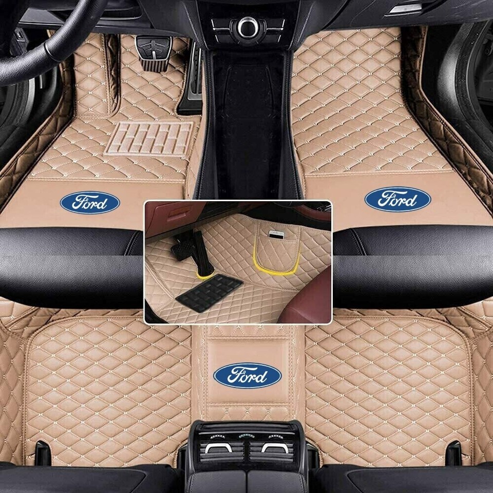 Custom For Ford All Models Car Floor Mats Waterproof Auto Liners ...