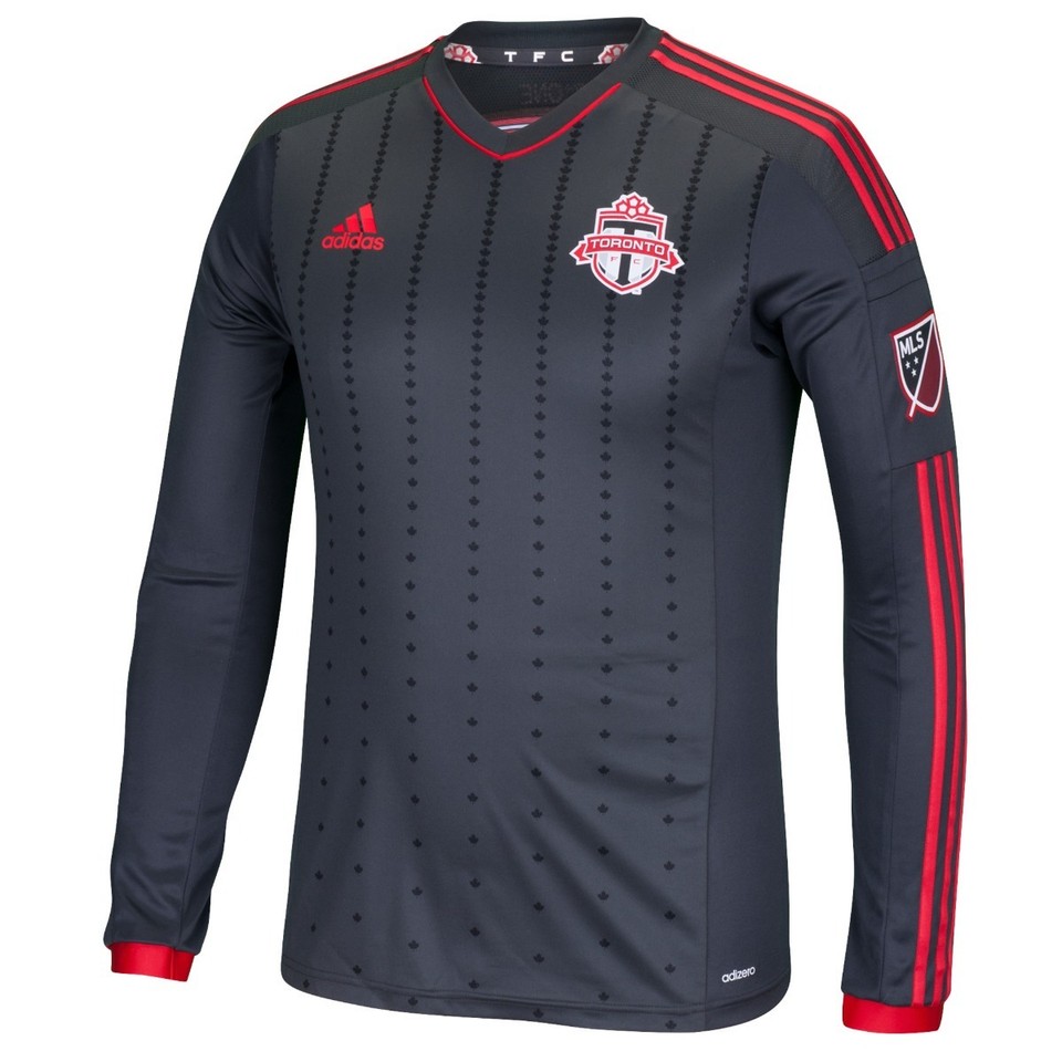 Major League Soccer MLS ADIDAS Long Sleeve Authentic On-field Jersey ...
