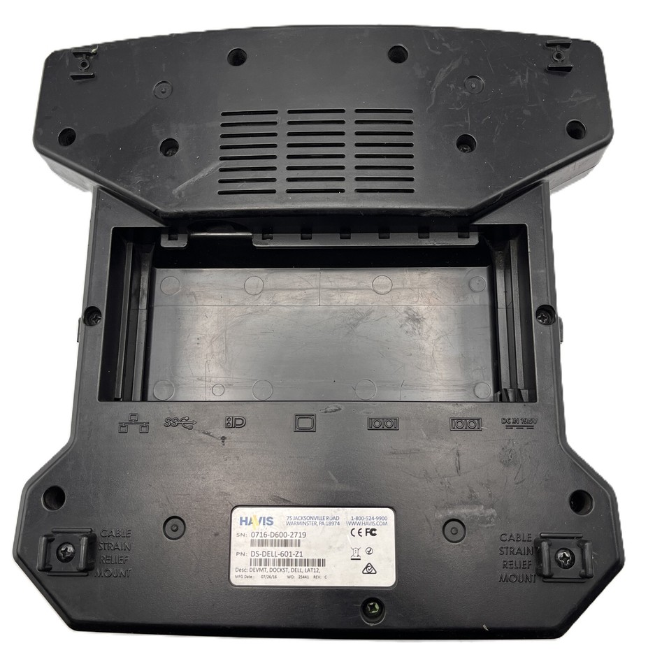 Havis Docking Station for Dell Latitude Rugged 7220/7212 DS-DELL-601-Z1 ...