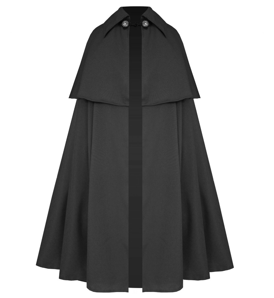 Gothic Steampunk Cloak Victorian Medieval Renaissance Western Pirate ...