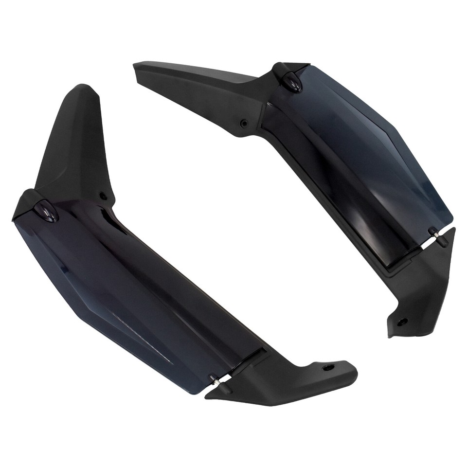 Adjustable Dark Smoke Air Deflectors Fits For Honda Gold Wing GL 1800 ...