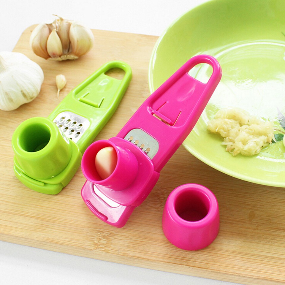 Garlic Grinding the Crusher Masher Cutter Slicer Creative Kitchen Hand ...