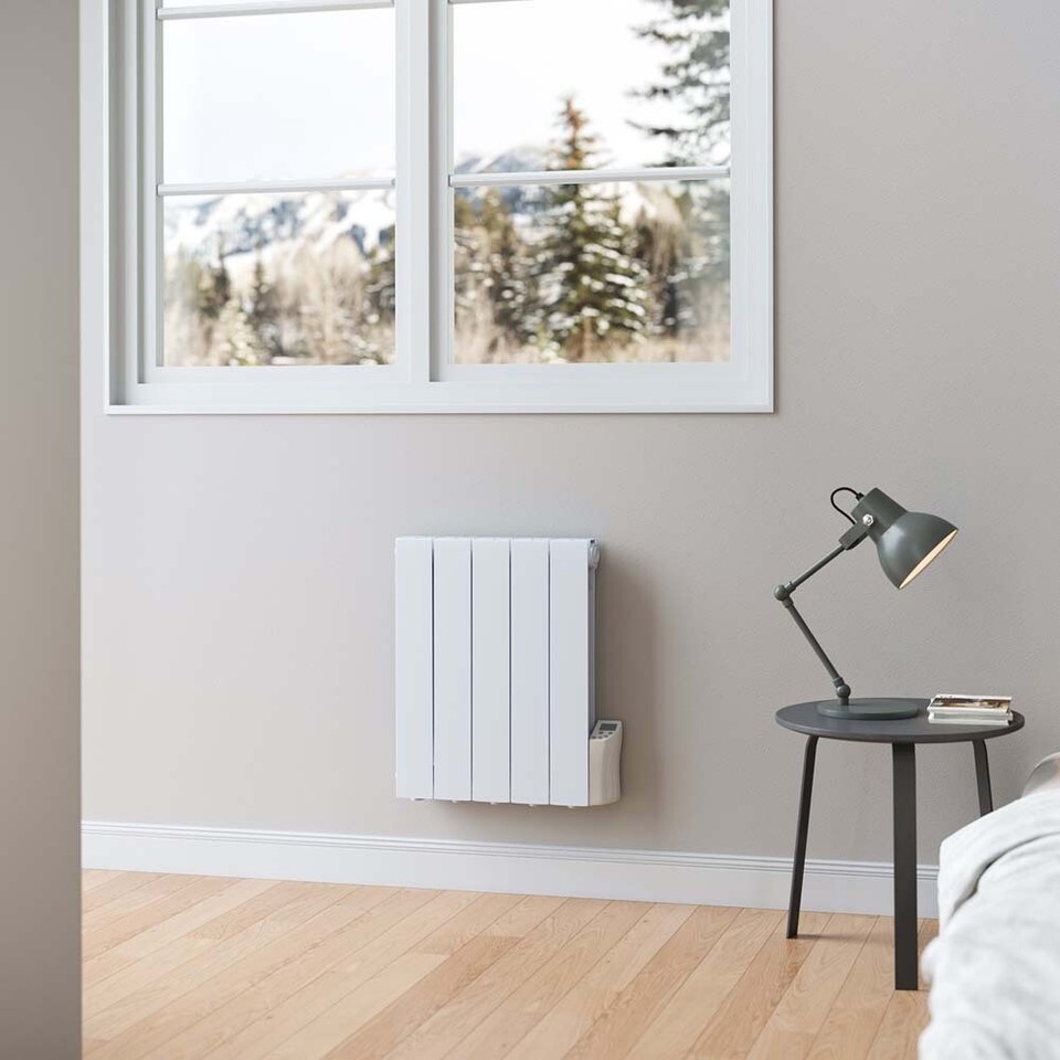 Aluminum Panel Heater Radiator Wall Mount Oil Filled Digital Electric ...