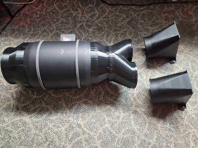 Universal 10" 8" Inline Fan Dual 6" ASIC Splitter Miner Shroud IceRiver ...