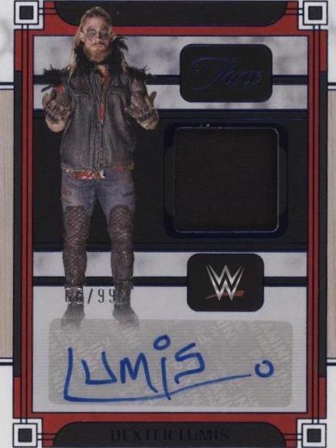 2024 Panini Three Count WWE - Memorabilia Autographs Dexter Lumis #MA ...