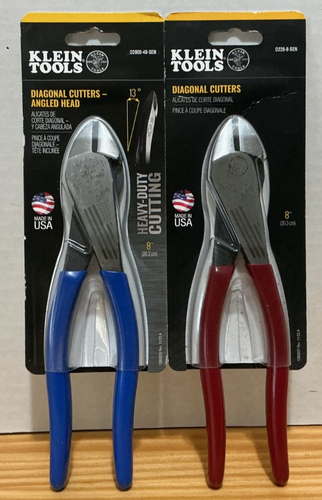 KLEIN Tools set of 2 Diagonal cutters D228-8-SEN, D2000-48-SEN (NEW) | eBay