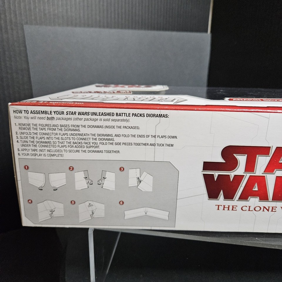 Star Wars The Clone Wars Battle Pack Unleashed Anakin Skywalker vs ...