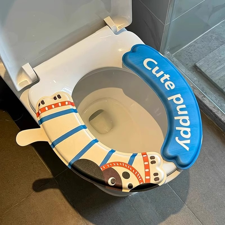 Housse de toilette EVA siège antidérapant matériau imperméable texture ...