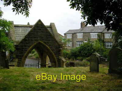 Photo 6x4 Lych Gate Hunsingore at the entrance to St. John the Baptist ...