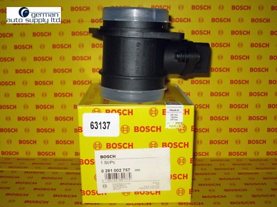 Volkswagen Air Mass Sensor, MAF - BOSCH - 0281002757, 63137 - NEW OEM ...