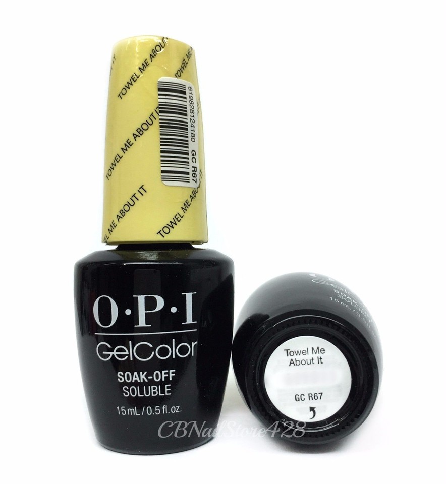 OPI Gelcolor - Soak Off Gel Nail Polish 0.5oz/15mL - Series 5! FAST ...