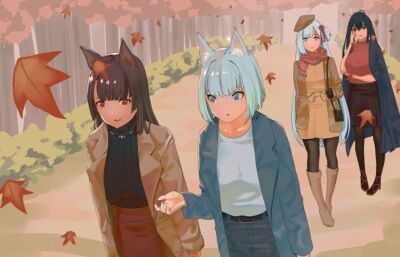 Azur Lane akagi kaga shoukaku taihou bob cut Custom Gaming Mat Desk ...