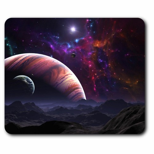 Computer Mouse Mat - Solar System Star Galaxy Planets NASA Office Gift ...