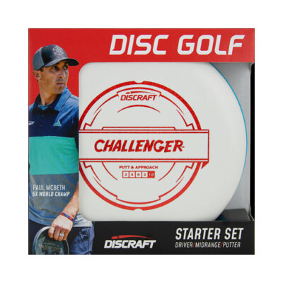 Discraft Disc Golf Starter Pack Box Set - 3 Discs - Driver Midrange ...