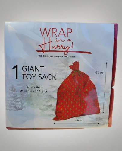 Wrap In A Hurry Giant Sack Bag with cord 36”x44” | eBay