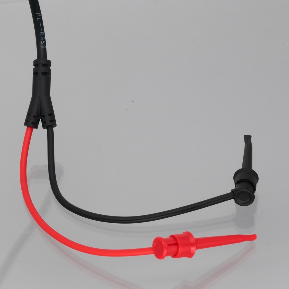 Safe High Voltage SHV Male to 55mm Test Hook RG58 Y-branch splitter ...