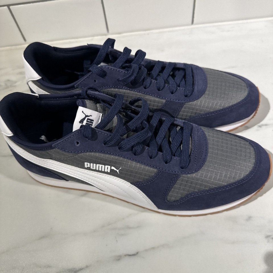 PUMA Men's SR Siege Shoes Navy/Gray/white Size Mens Size 10.5 New ...