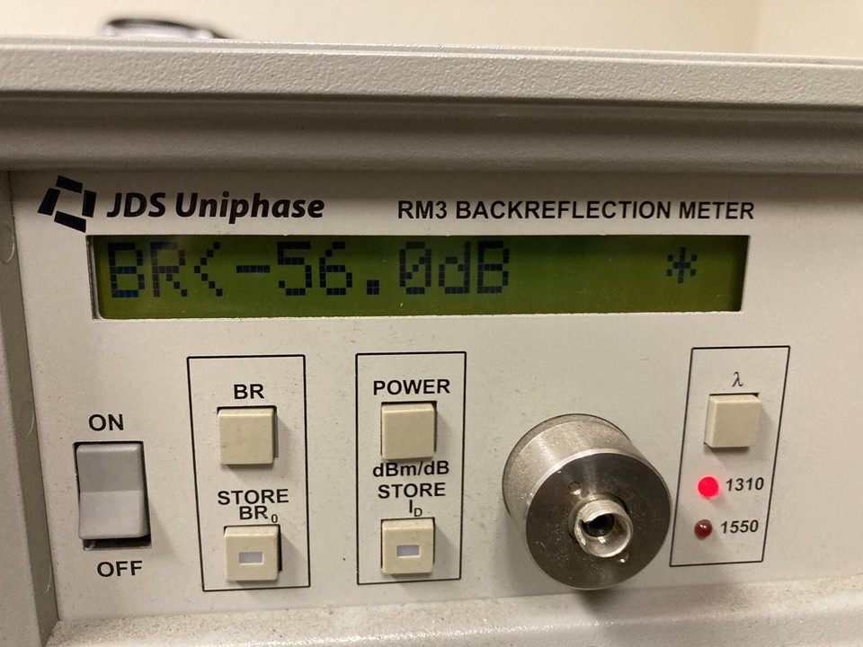 JDS Uniphase RM3 Back reflection Meter | eBay
