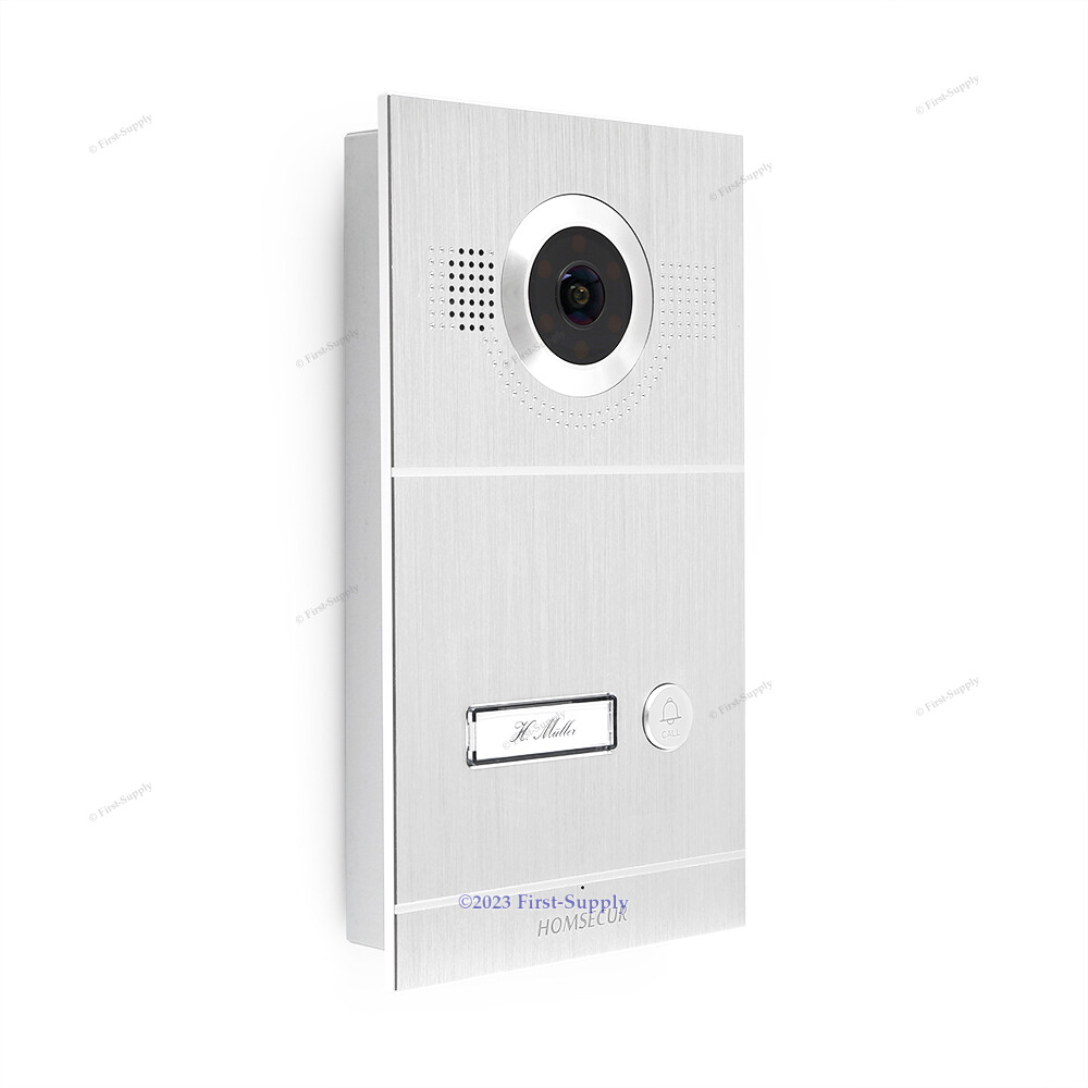 HOMSECUR 7" Video Door Entry Security Intercom with Touch Keypad ...